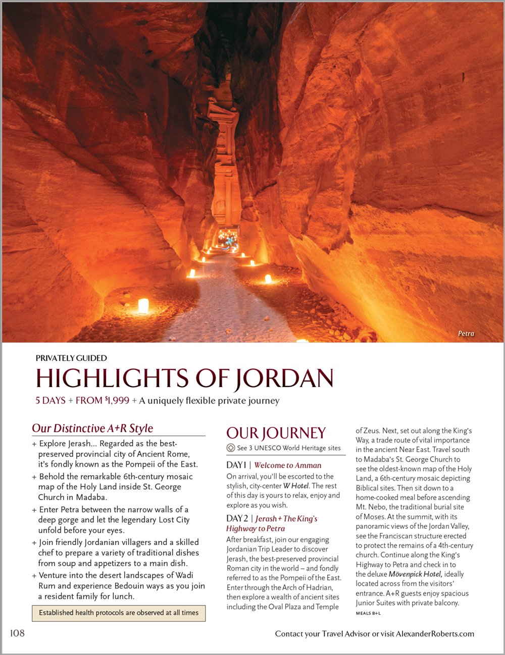 Jordan Tours | Highlights of Jordan | Alexander + Roberts