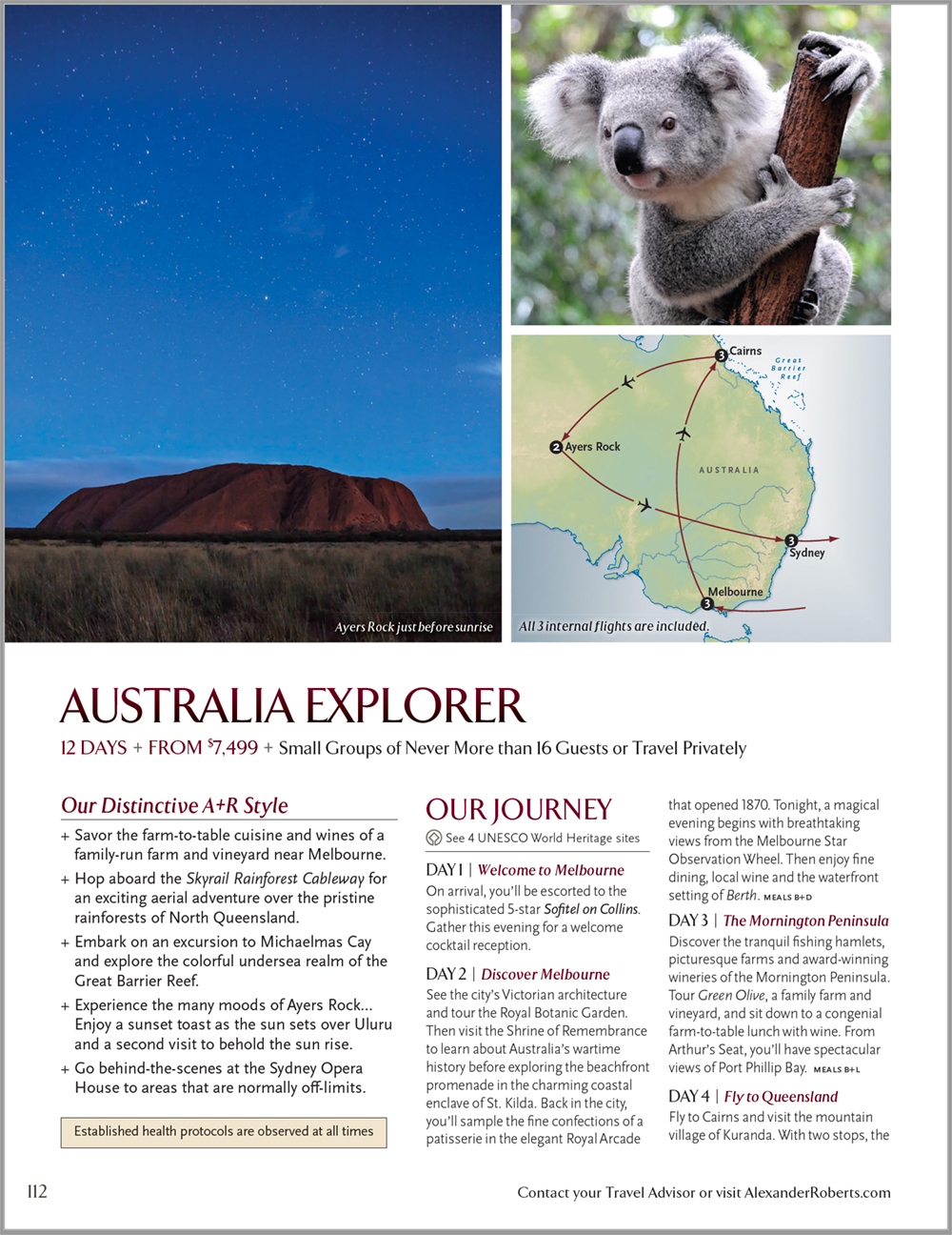 Australia Tours | Australia Explorer | Alexander + Roberts