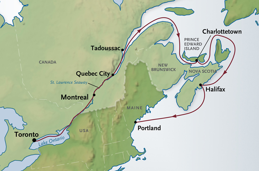 St. Lawrence Seaway Cruise | Alexander + Roberts